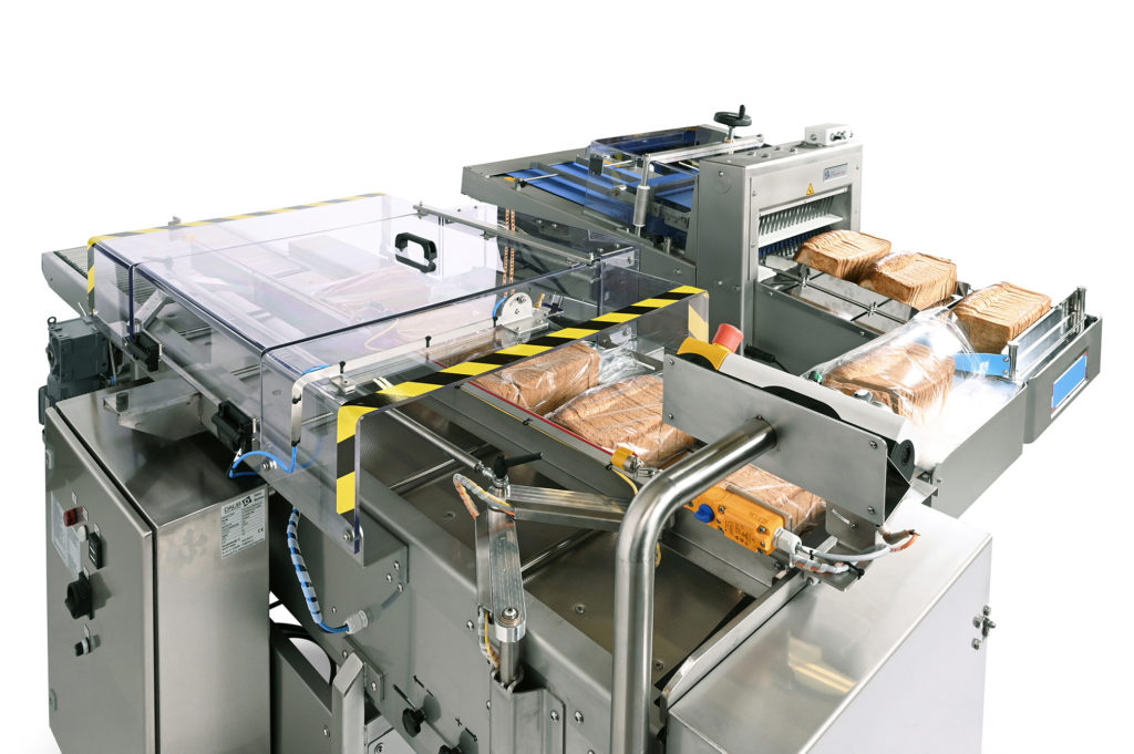 D/ Packaging Line Cross Slicer 208 - clipband closing - Daub Bakery ...