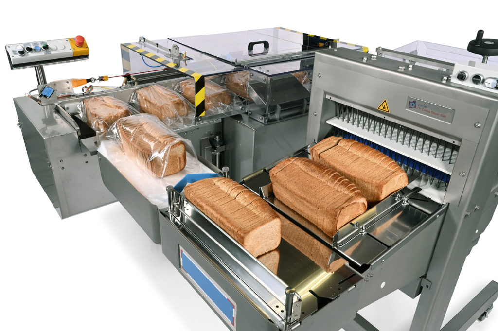 D/ Packaging Line Cross Slicer 208 - clipband closing - Daub Bakery ...