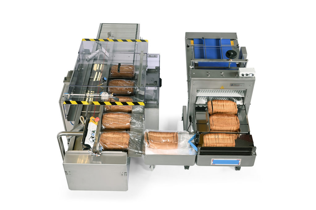 D/ Packaging Line Cross Slicer 208 - clipband closing - Daub Bakery ...